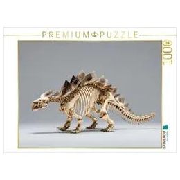 Calvendo Puzzle Dinosaurier Ankylosaurus - Gepanzertes Keulenschwanz-Tier 1000 Teile Lege-Gr&ouml;&szlig;e 64x48cm Foto-Puzzle f&uuml;r gl&uuml;ckliche Stunden