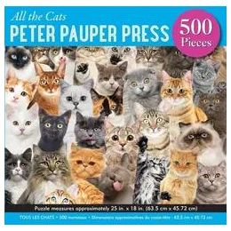 All the Cats 500 Piece Jigsaw Puzzle