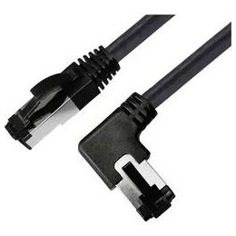 BKL Electronic 144036 RJ45 Netzwerkkabel, Patchkabel CAT 8.1 S/FTP 1.5 m Schwarz Halogenfrei 1 St.