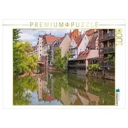 Calvendo Puzzle Altstadt von N&uuml;rnberg 1000 Teile Lege-Gr&ouml;&szlig;e 64x48cm Foto-Puzzle f&uuml;r gl&uuml;ckliche Stunden