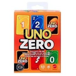 Mattel UNO Zero Kartenspiel f&uuml;r Kinder, Erwachsene und Familienabende, Partys und Reisen, enth&auml;lt Kartenspiel und Punktekarte