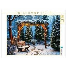 Calvendo Puzzle Lichter im Wintergarten 1000 Teile Lege-Gr&ouml;&szlig;e 64x48cm Foto-Puzzle f&uuml;r gl&uuml;ckliche Stunden