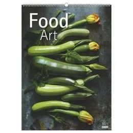 Neumann DUMONT - Food Art 2026 &ndash; Wandkalender 50x70 cm &ndash; Kunstvolle Food-Fotografie mit 12 kreativen Motiven, dekorativer K&uuml;chenkalender