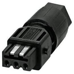 Phoenix Contact 1065121 Steckverbinder Stecker, gerade Gesamtpolzahl: 4 + PE 16 A, 10 A Schwarz 1 St.