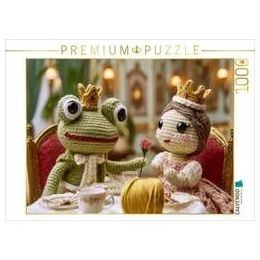 Calvendo Puzzle Der Froschk&ouml;nig 1000 Teile Lege-Gr&ouml;&szlig;e 64x48cm Foto-Puzzle f&uuml;r gl&uuml;ckliche Stunden