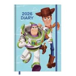 Pyramid TOY STORY 2026 &ndash; Buchkalender A5 (15&times;21 cm) mit Woody, Buzz Lightyear & Jessie &ndash; Wochenplaner mit Notizbereich f&uuml;r Disney- & Pixar-Fans