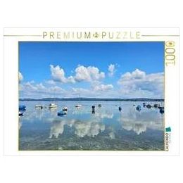 Calvendo Puzzle Boote auf dem Bodensee 1000 Teile Lege-Gr&ouml;&szlig;e 64x48cm Foto-Puzzle f&uuml;r gl&uuml;ckliche Stunden