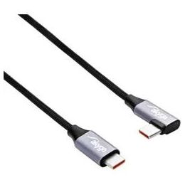 Akyga USB-Kabel USB-C&reg; Stecker, USB-C&reg; Stecker 1.00m Schwarz AK-USB-54