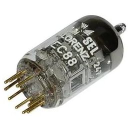 BTB Vertrieb EC 88 Elektronenr&ouml;hre Triode 175V 13mA Polzahl: 9 Sockel: Noval Inhalt 1St.