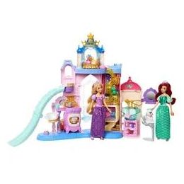 Mattel Disney Princess Haustierpalast-Spielset mit 7 Spielbereichen, 3 Tierfreunden und &uuml;ber 20 M&ouml;beln und Zubeh&ouml;rteilen