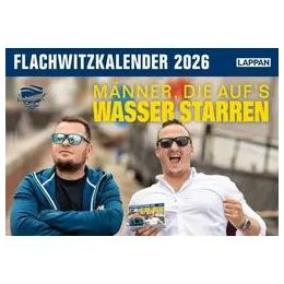 Lappan Verlag M&auml;nner, die aufs Wasser starren - Flachwitzkalender 2026