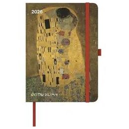 Neumann TeNeues - ArtDiary Gustav Klimt 2026 &ndash; Buchkalender 16x22 cm Wochenkalender Deluxe im Jugendstil-Design f&uuml;r Klimt-Fans & Kunstliebhaber
