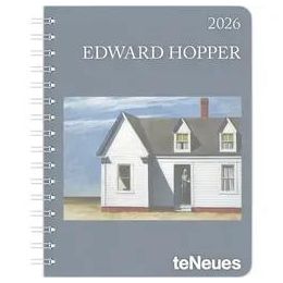 Neumann Edward Hopper 2026 - Diary - Buchkalender - Taschenkalender - Kunstkalender - 16,5x21,6
