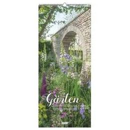 Neumann DUMONT - G&auml;rten 2026 &ndash; Wandkalender 30 x 70 cm &ndash; Stimmungsvolle Gartenfotografie f&uuml;r alle Jahreszeiten