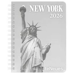 Neumann TeNeues - New York Diary 2026 &ndash; Buchkalender & Taschenkalender 16,5x22 cm Wochenkalender f&uuml;r New-York-Fans, Beruf & Schule