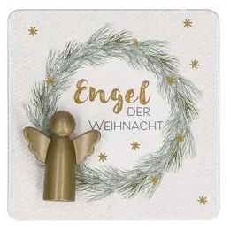 Engelfigur aus Metall - Engel der Weihnacht