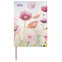 Neumann TeNeues - Bright Flowers 2026 &ndash; Buchkalender 16x22 cm Floraler Wochenkalender mit Magnetverschluss f&uuml;r Natur- & Blumenliebhaber