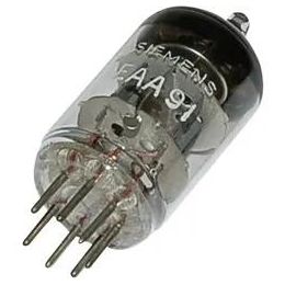 Siemens EAA/EB 91 = 6 AL 5 Elektronenr&ouml;hre Doppeldiode 420 V 9 mA Polzahl: 7 Sockel: Miniatur Inhalt 1 St.