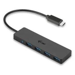 ITEC i-tec C31HUB404 USB-Hub 4 Port USB-A USB 3.0 5 GBit/s mit USB-C&reg; Stecker Schwarz C31HUB404