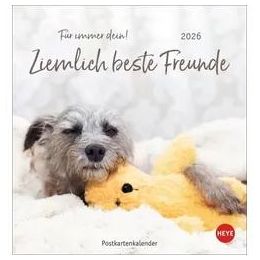 Heye Ziemlich beste Freunde Postkartenkalender 2026 - F&uuml;r immer dein