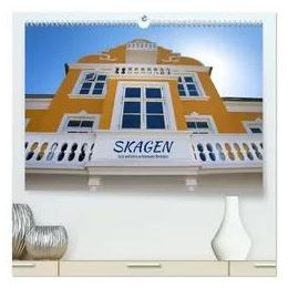 Calvendo Skagen &ndash; Licht und Leben an D&auml;nemarks Nordspitze (hochwertiger Premium Wandkalender 2026 DIN A2 quer), Kunstdruck in Hochglanz