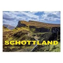 Schottland - Im Farbklang des Lichts (Wandkalender 2026 DIN A3 quer), Calvendo Monatskalender