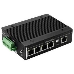 TRU Components TC-XL-205GP Industrial Ethernet Switch 1+4 Port 10 / 100 / 1000 MBit/s PoE-Funktion