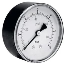 ICH Manometer 306.63.16 Anschluss (Manometer): R&uuml;ckseite 0 bis 16 bar Au&szlig;engewinde 1/4" 1 St.