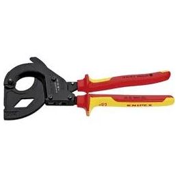 Knipex 95 36 315 A Ratschen-Kabelschneider Geeignet f&uuml;r (Abisoliertechnik) stahlarmierte Kabel 45 mm 380 mm2