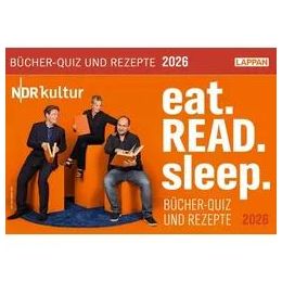 Lappan Verlag Eat.READ.sleep Tageskalender 2026