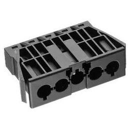 Adels-Contact 168765 Netz-Steckverbinder AC Stecker, Einbau Gesamtpolzahl: 4 + PE 16 A Schwarz 1 St.