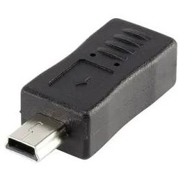 Renkforce USB 2.0 Adapter [1x USB 2.0 Stecker Mini-B - 1x USB 2.0 Buchse Micro-B] rf-usba-08 vergoldete Steckkontakte