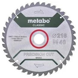 Metabo PRECISION CUT WOOD CLASSIC 628652000 Kreiss&auml;geblatt 216 x 30 x 1.8 mm Z&auml;hneanzahl: 40 1 St.