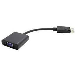 Value DisplayPort / VGA Adapterkabel DisplayPort Stecker, VGA 15pol. Buchse 0.15 m Schwarz 12.99.3135 DisplayPort-Kabel