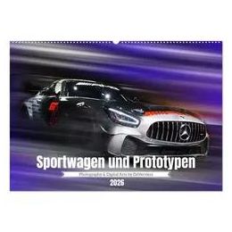 Sportwagen und Prototypen (Wandkalender 2026 DIN A2 quer), Calvendo Monatskalender