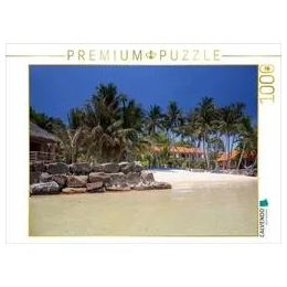 Calvendo Puzzle Palmenstrantrand am Peppercorn Beach Resort, Insel Phu Quoc, Phu Quoc, Vietnam, Asien 1000 Teile Lege-Gr&ouml;&szlig;e 64x48cm Foto-Puzzle f&uuml;r