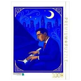Calvendo Puzzle "Rhapsody in Blue von George Gershwin 1000 Teile Lege-Gr&ouml;&szlig;e 64x48cm Foto-Puzzle f&uuml;r gl&uuml;ckliche Stunden