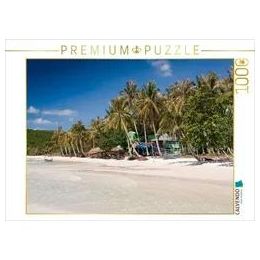 Calvendo Puzzle Tropischer Palmenstrand auf der Insel Phu Quoc, Vietnam, Asien 1000 Teile Lege-Gr&ouml;&szlig;e 64x48cm Foto-Puzzle f&uuml;r gl&uuml;ckliche Stunden