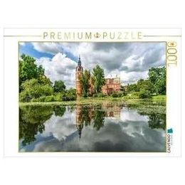 Calvendo Puzzle Schloss Muskau im Muskauer Park, Bad Muskau, Sachsen 1000 Teile Lege-Gr&ouml;&szlig;e 64x48cm Foto-Puzzle f&uuml;r gl&uuml;ckliche Stunden