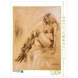 Calvendo Puzzle Sexy Girl in High Heels 1000 Teile Lege-Gr&ouml;&szlig;e 64x48cm Foto-Puzzle f&uuml;r gl&uuml;ckliche Stunden