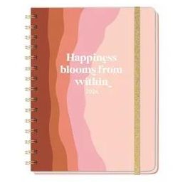 Heye Happiness blooms from within Spiral-Kalenderbuch A5 2026