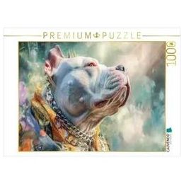 Calvendo Puzzle Punkerhunde 1000 Teile Lege-Gr&ouml;&szlig;e 64x48cm Foto-Puzzle f&uuml;r gl&uuml;ckliche Stunden