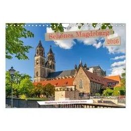 Sch&ouml;nes Magdeburg (Wandkalender 2026 DIN A4 quer), Calvendo Monatskalender