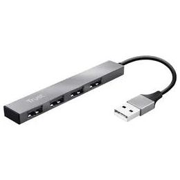Trust 23786 USB-Hub 4 Port USB-A USB 2.0 480MBit/s USB-Hubs, Schnittstellen-Verteiler