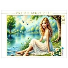 Calvendo Puzzle Sommertr&auml;ume am See 1000 Teile Lege-Gr&ouml;&szlig;e 64x48cm Foto-Puzzle f&uuml;r gl&uuml;ckliche Stunden