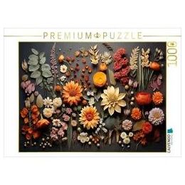 Calvendo Puzzle Getrocknete Sch&auml;tze - Bl&uuml;ten und Bl&auml;tter 1000 Teile Lege-Gr&ouml;&szlig;e 64x48cm Foto-Puzzle f&uuml;r gl&uuml;ckliche Stunden