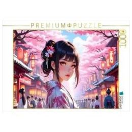 Calvendo Puzzle Edo Japan 1000 Teile Lege-Gr&ouml;&szlig;e 64x48cm Foto-Puzzle f&uuml;r gl&uuml;ckliche Stunden