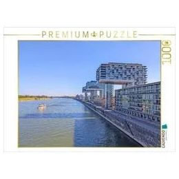 Calvendo Puzzle K&ouml;ln - Kranh&auml;user 1000 Teile Lege-Gr&ouml;&szlig;e 64x48cm Foto-Puzzle f&uuml;r gl&uuml;ckliche Stunden