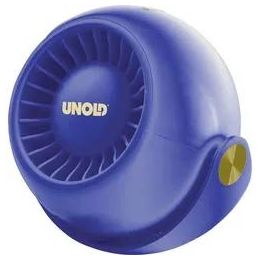 Unold Elektro Unold Breezy Bowl blue Akku-Ventilator (&Oslash; x H) 90 mm x 105 mm Royalblau LED-Kontrollleuchte, mit Akku