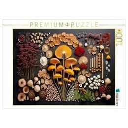 Calvendo Puzzle Pilzsammlung arrangiert 1000 Teile Lege-Gr&ouml;&szlig;e 64x48cm Foto-Puzzle f&uuml;r gl&uuml;ckliche Stunden